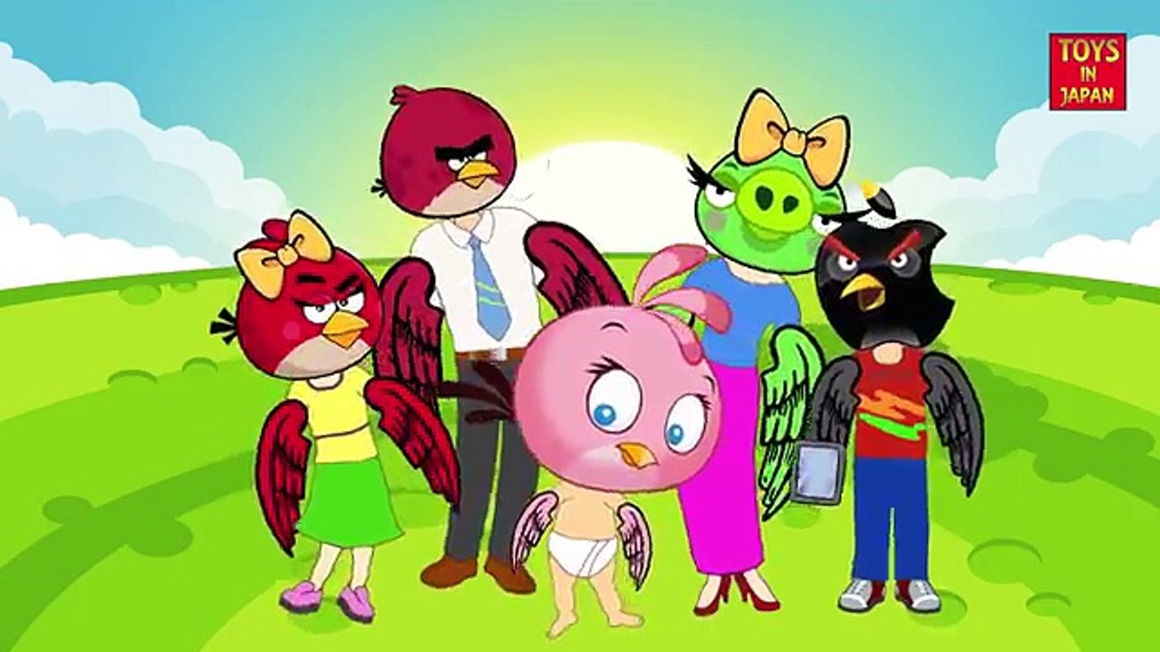 Finger Family ANGRY BIRDS iBIRD Nursery Rhymes for Children – Видео ...