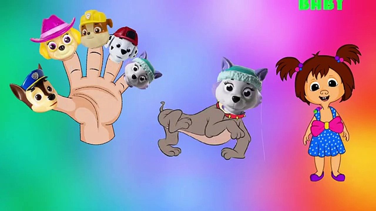 Paw Patrol transforms into Super Mario Finger Family Song | Mickey ...