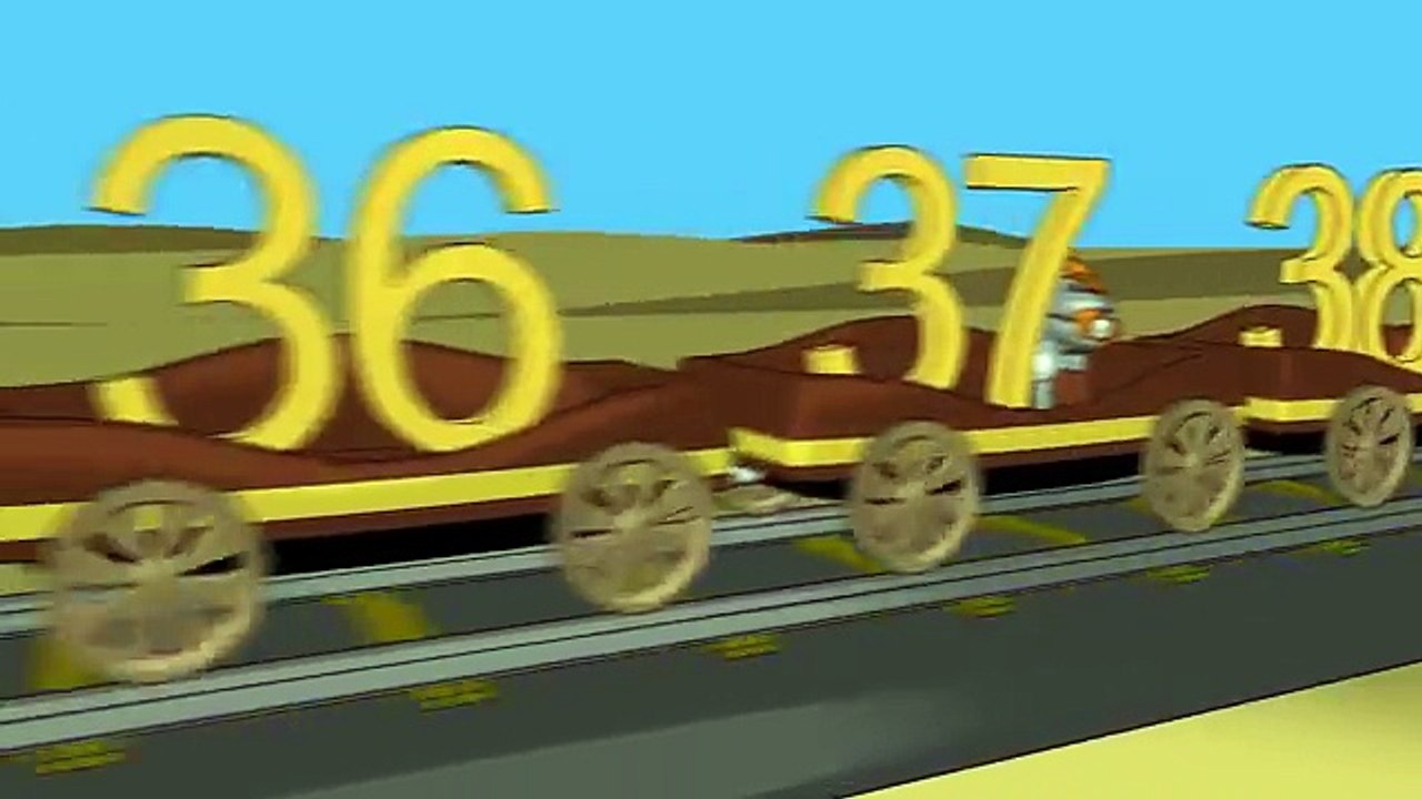 Learn Numbers 30 40: Little Train of Numbers – Видео Dailymotion