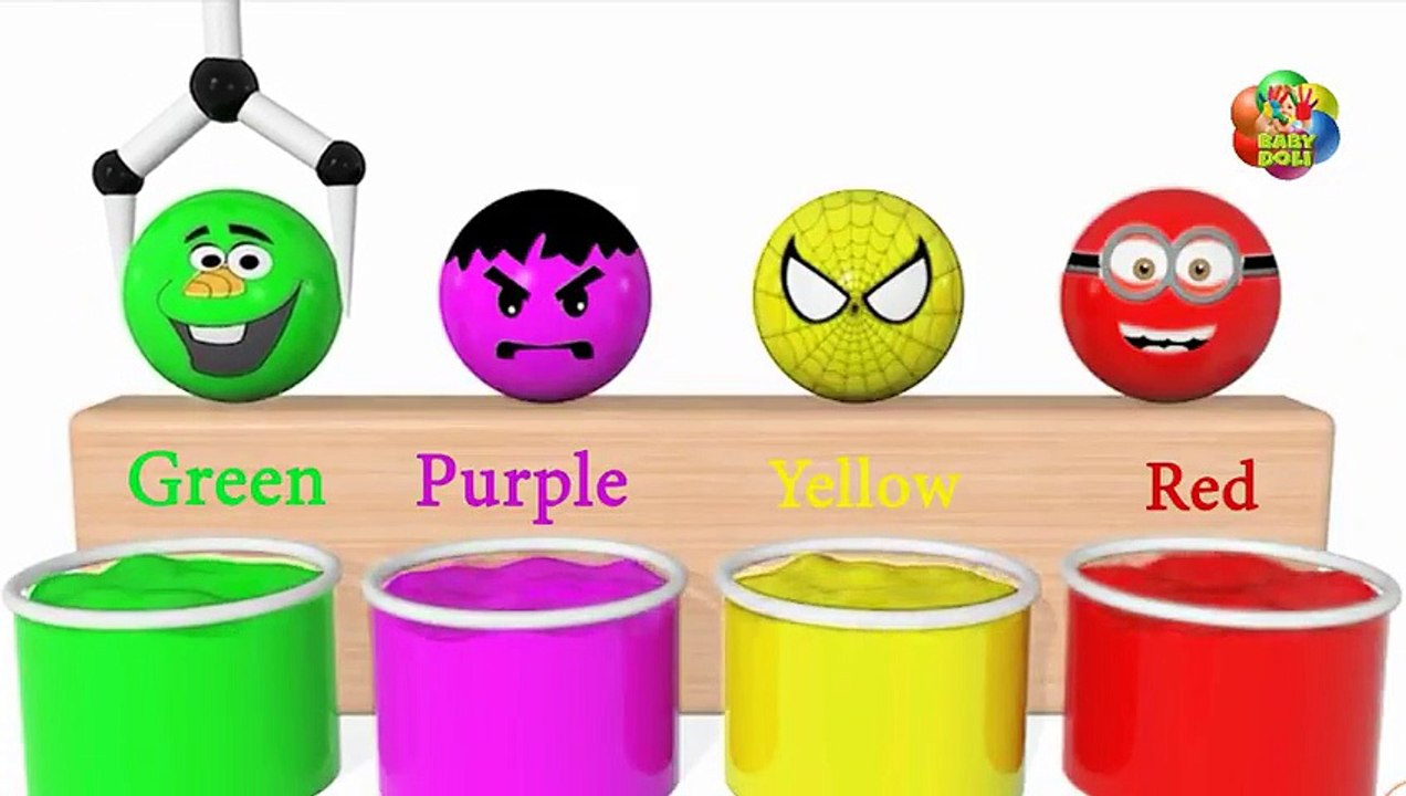 Learn Colors With Soccer Balls for Children - video Dailymotion