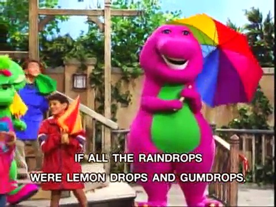 Barney If All The Raindrops Song - Vidéo Dailymotion