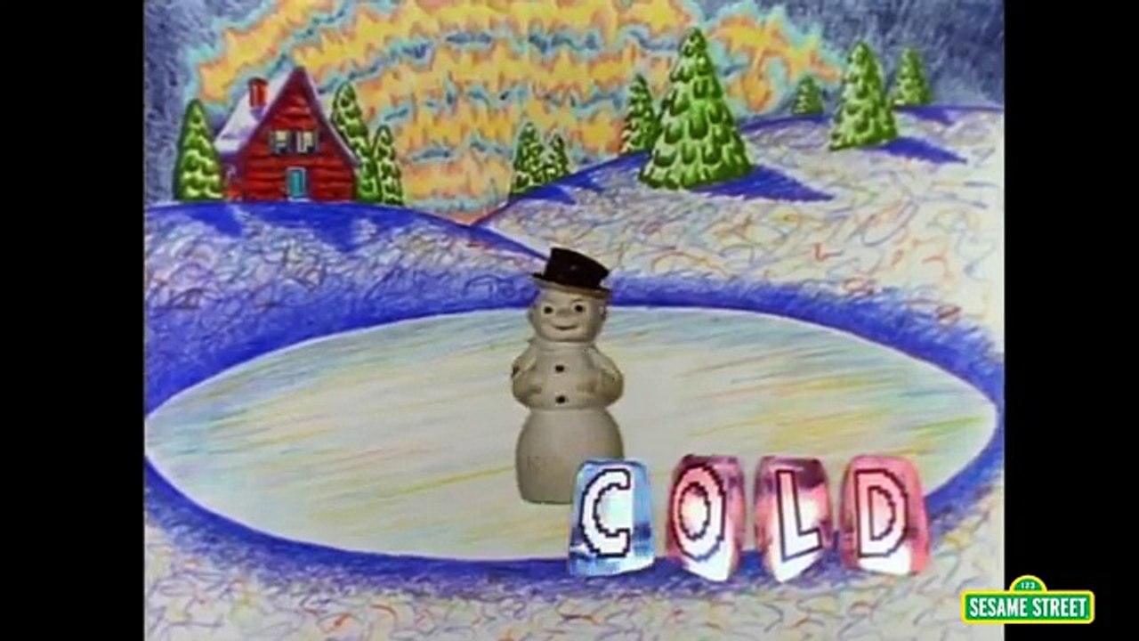 Sesame Street: Cold Snowman - Dailymotion Video