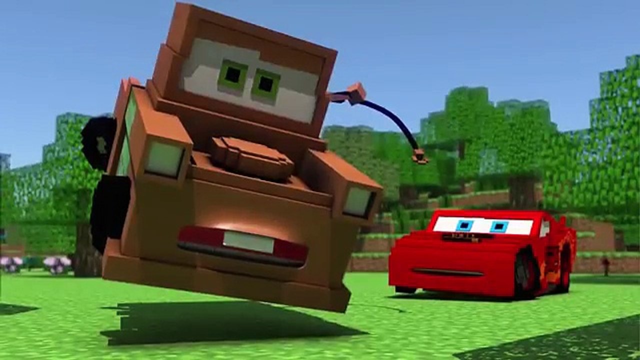 Disney Pixars Cars in Minecraft Animation - video Dailymotion