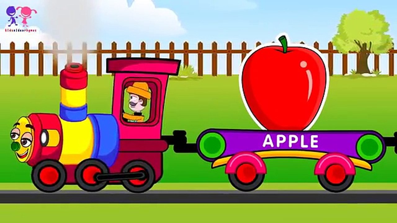 The Fruit Train! Learning Fruits for Kids - 動画 Dailymotion