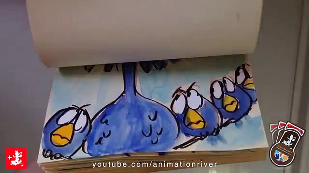 Flipbook pixar disney for the birds Pixar storyboard animation Flip ...