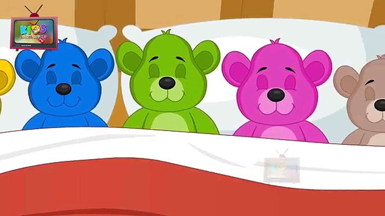Ten in the bed nursery rhymes with Lyrics - video Dailymotion