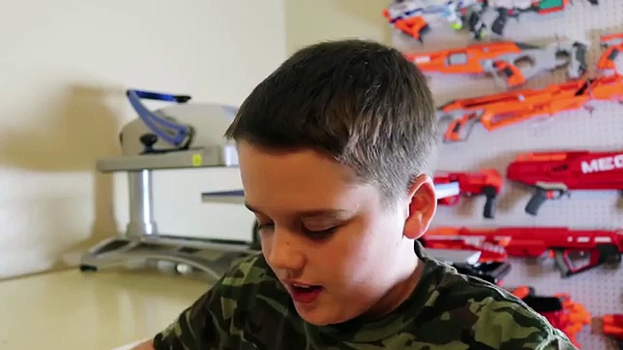 Evil Drone Vs. Sneak Attack Squad! Ethan and Cole get in to a Nerf ...