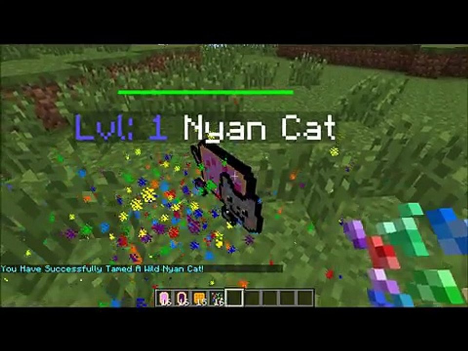 Minecraft: Nyan Cat Mod - video Dailymotion