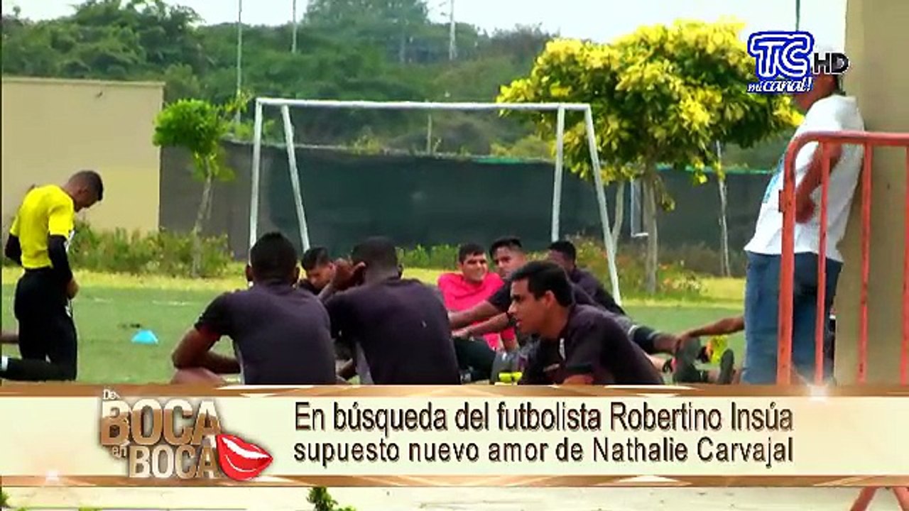 ¿Nathalie Carvajal y el futbolista Robertino Insúa tiene más que una ...