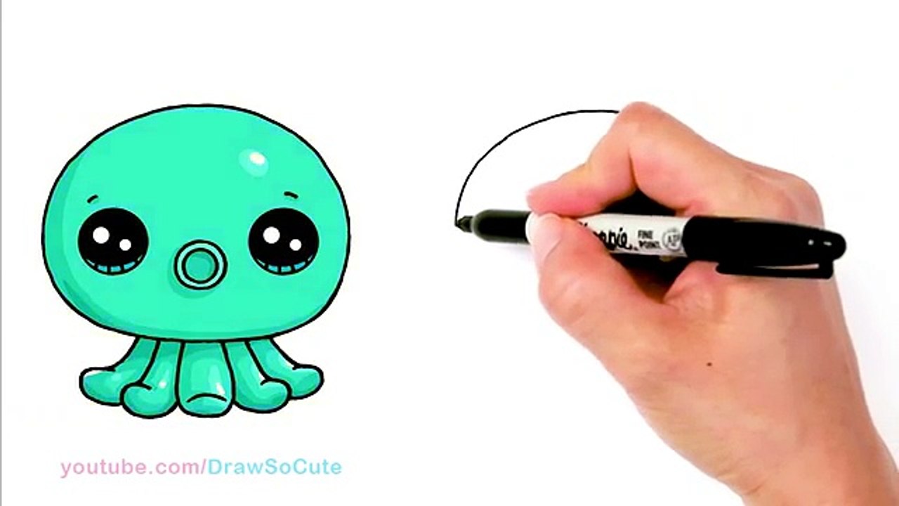 How to Draw an Octopus Easy | Octo Squishies – Видео Dailymotion