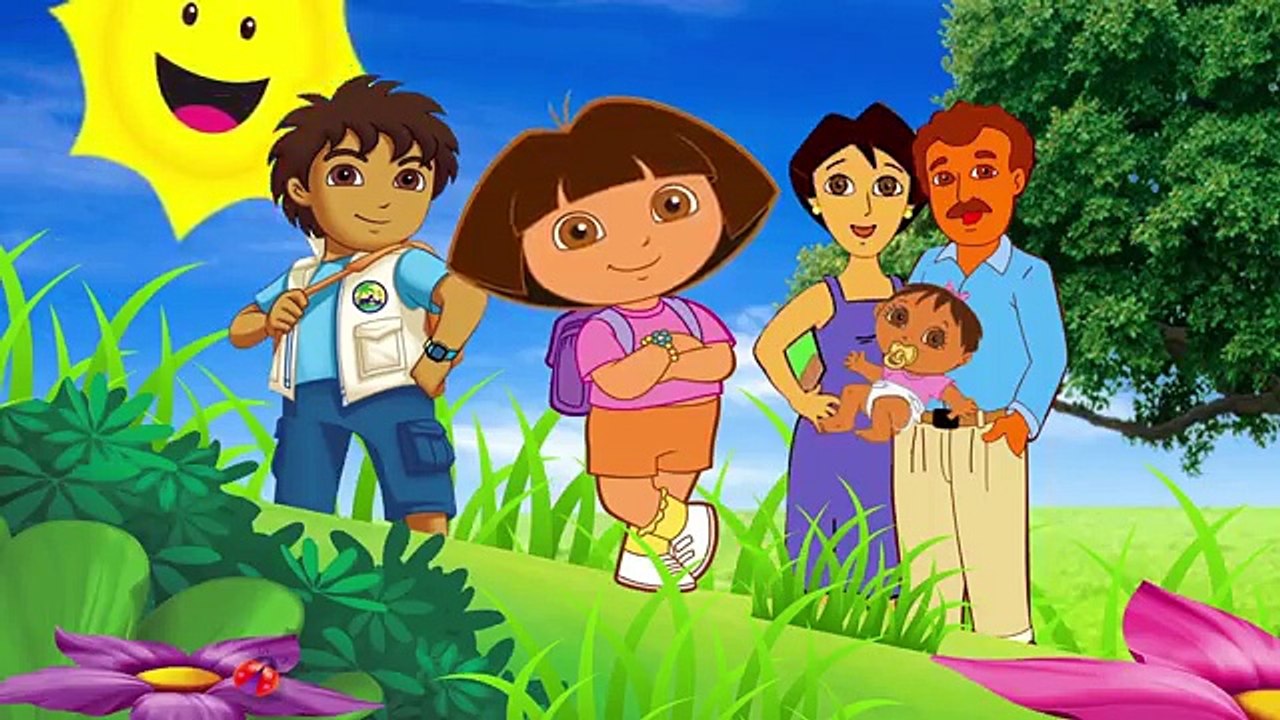 dora the explorer finger family Nursery Song | MY FINGER FAMILY RHYMES ...