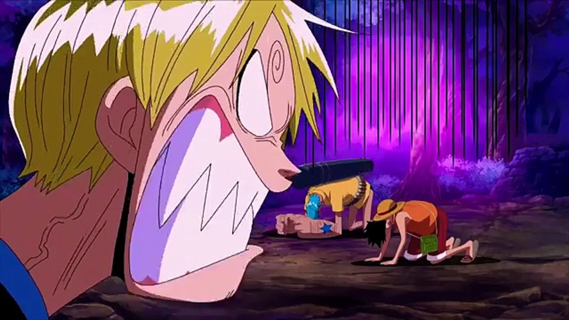 Luffy One Piece Angry