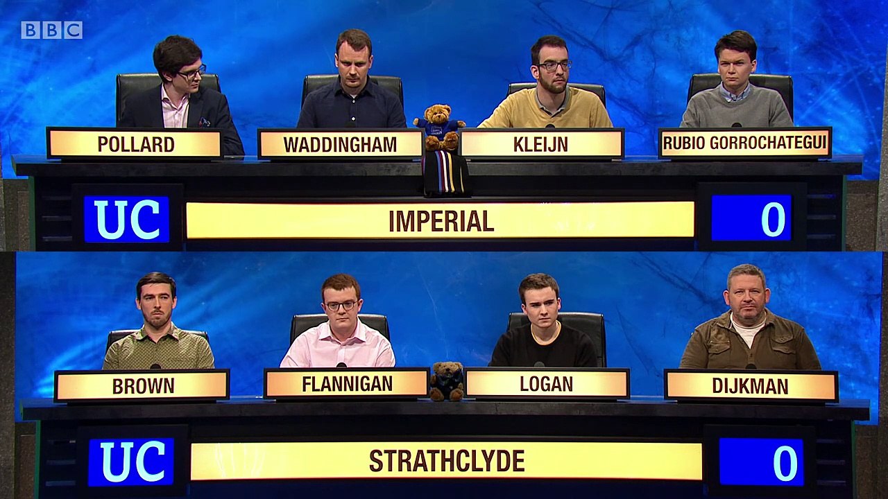University Challenge S47E10 - video Dailymotion