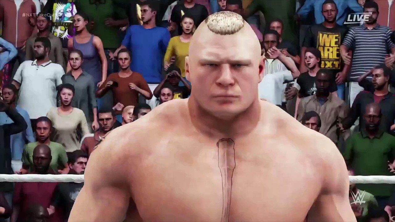 BROCK LESNAR IS BACK ON ROIDS? Target Acquired Gaming WWE 2k18 ...
