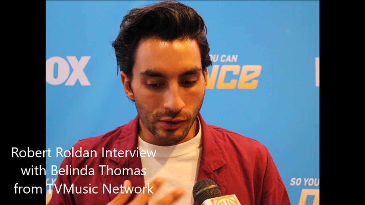Robert Roldan of So You Think You Can Dance Interview Season 15 (SYTYCD ...