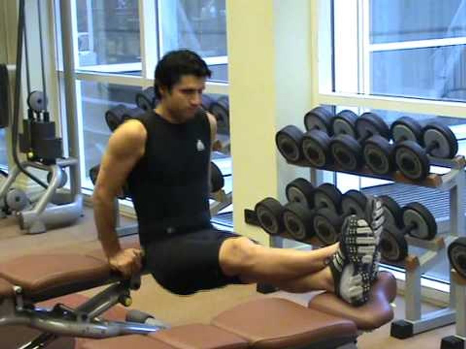 Fondos de tríceps en banco - Vídeo Dailymotion