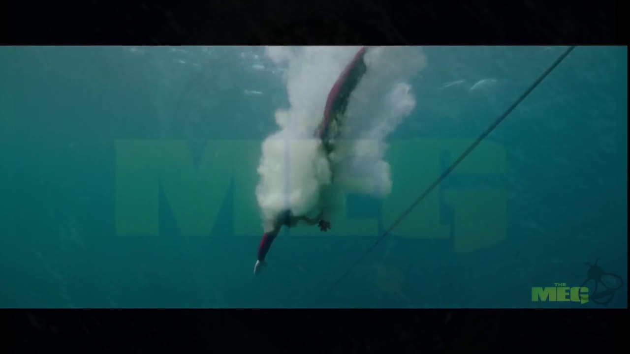 The Meg Official Trailer #1 (2018) Jason Statham, Ruby Rose Megalodon ...