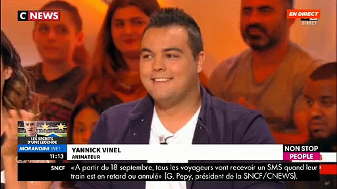 L'animateur Yannick Vinel se confie dans "Morandini Live" après sa ...