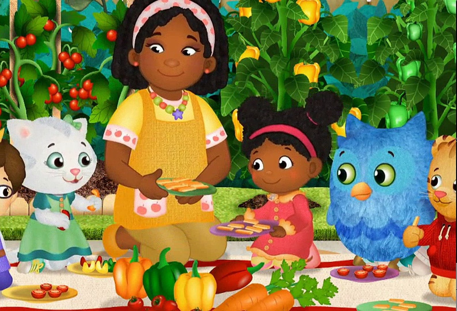 Daniel Tiger Food Daniel Tiger's Neighborhood “Try A New Food, It