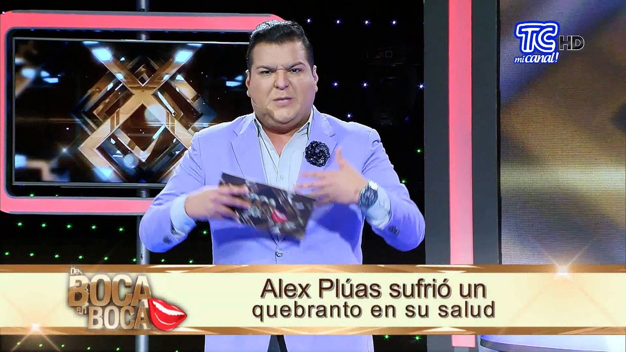 Alex Plúas sufrió un quebranto en su salud - Vídeo Dailymotion