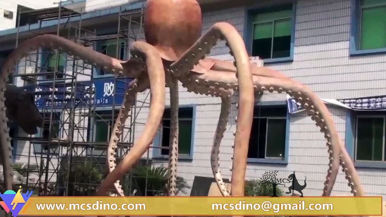 MAO001-Animatronic Octopus - video Dailymotion