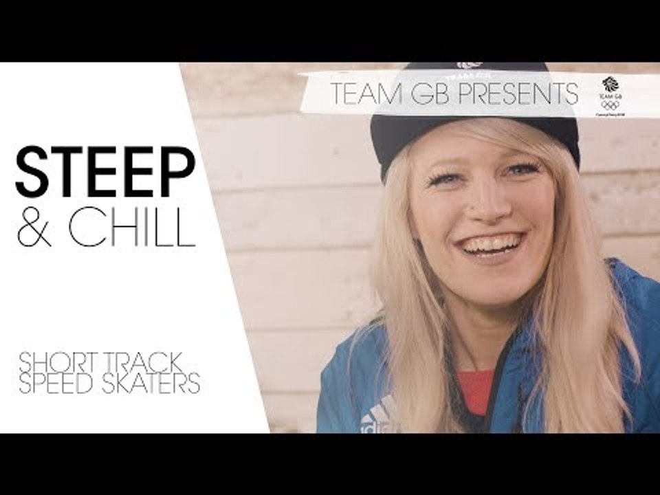 Winter Olympic Speed Skating stars ft. Elise Christie | Steep & Chill ...