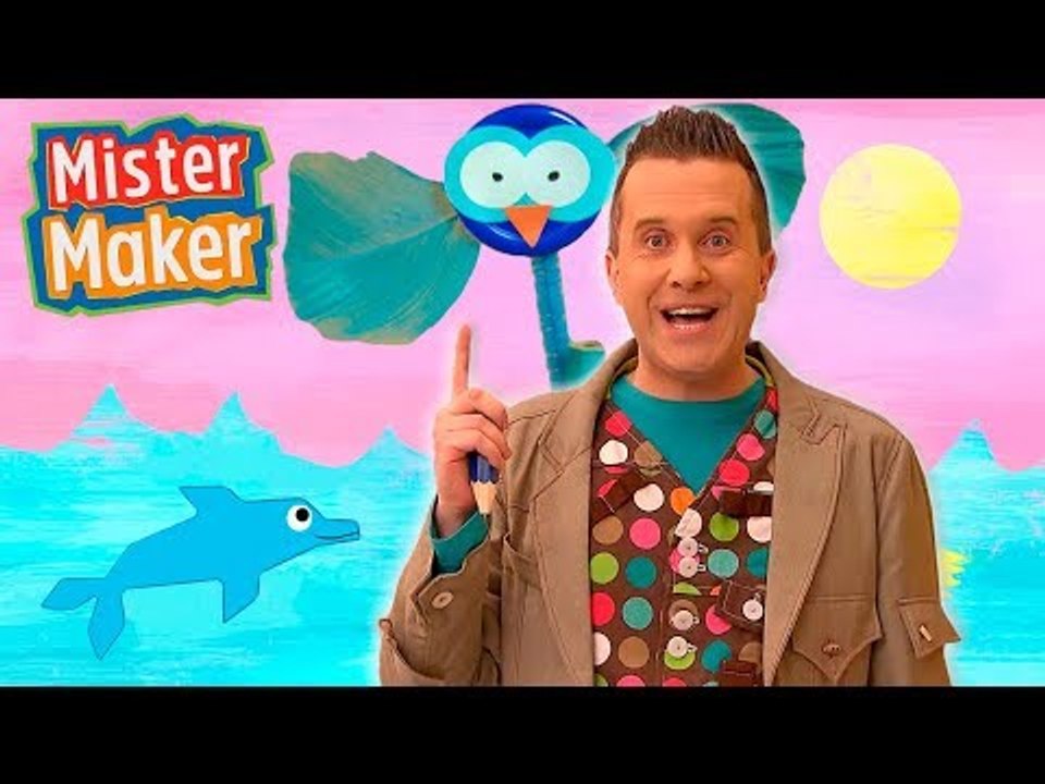 The Colour Blue! | FULL EPISODE - Mister Maker's Arty Party - video ...