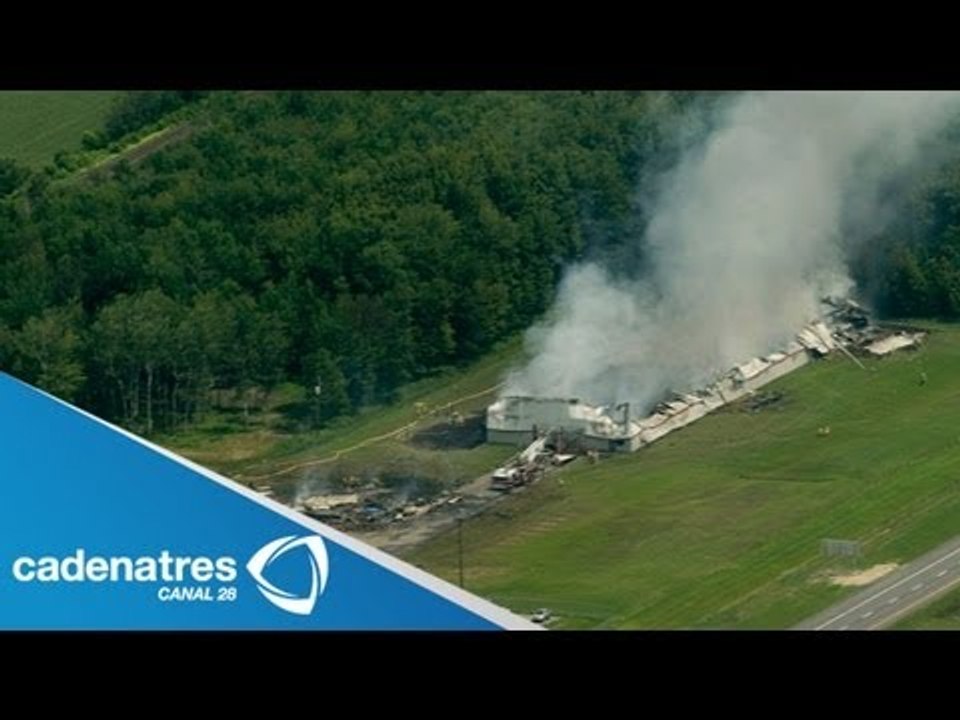 Explosión de tren en Canada deja 5 muertos - Vídeo Dailymotion