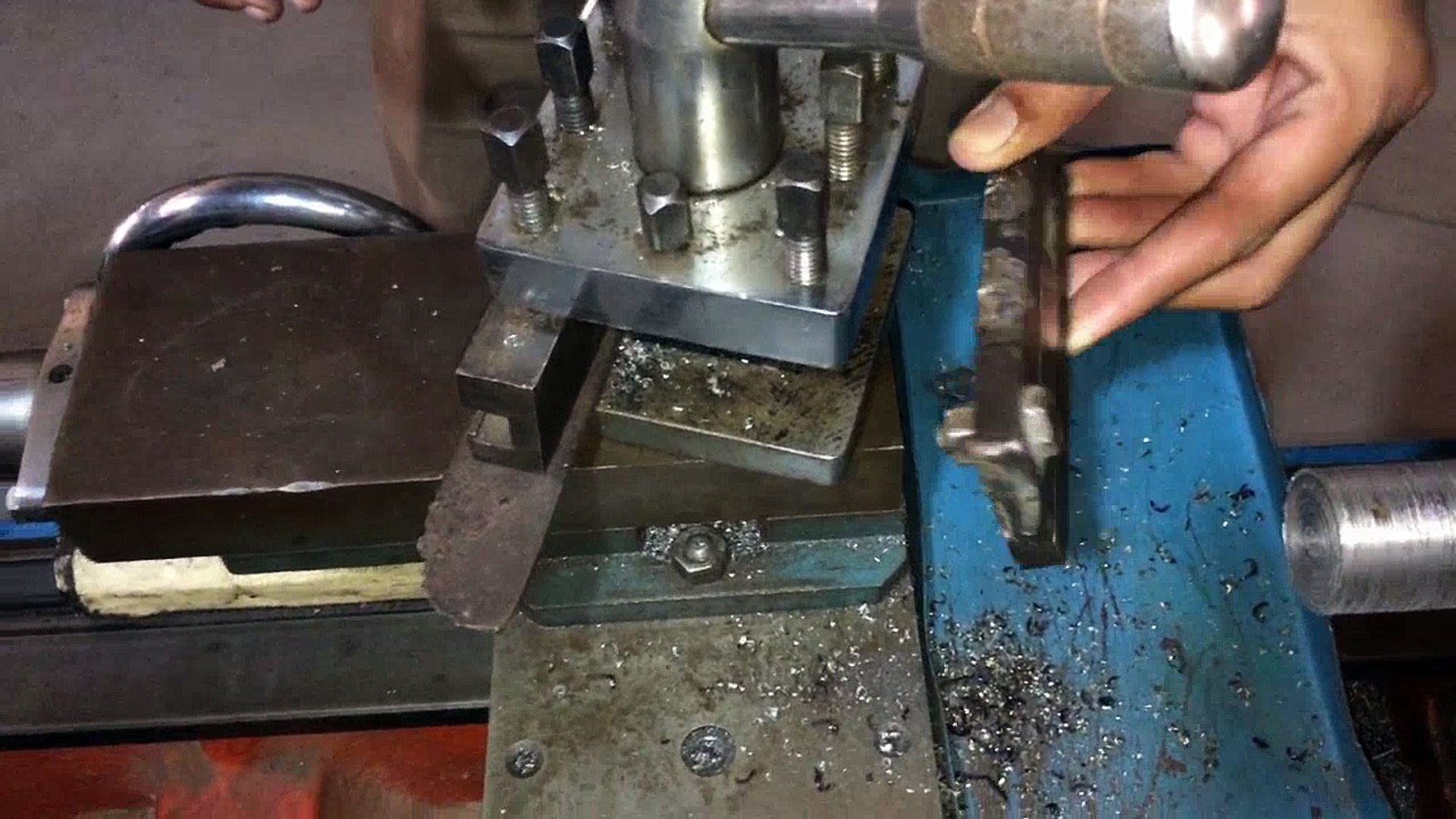 Lathe Machine Operations Video