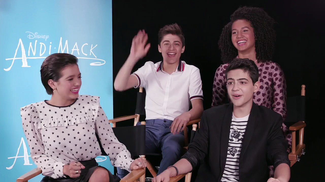 'Andi Mack' Cast On Season 3 -- Exclusive - video Dailymotion