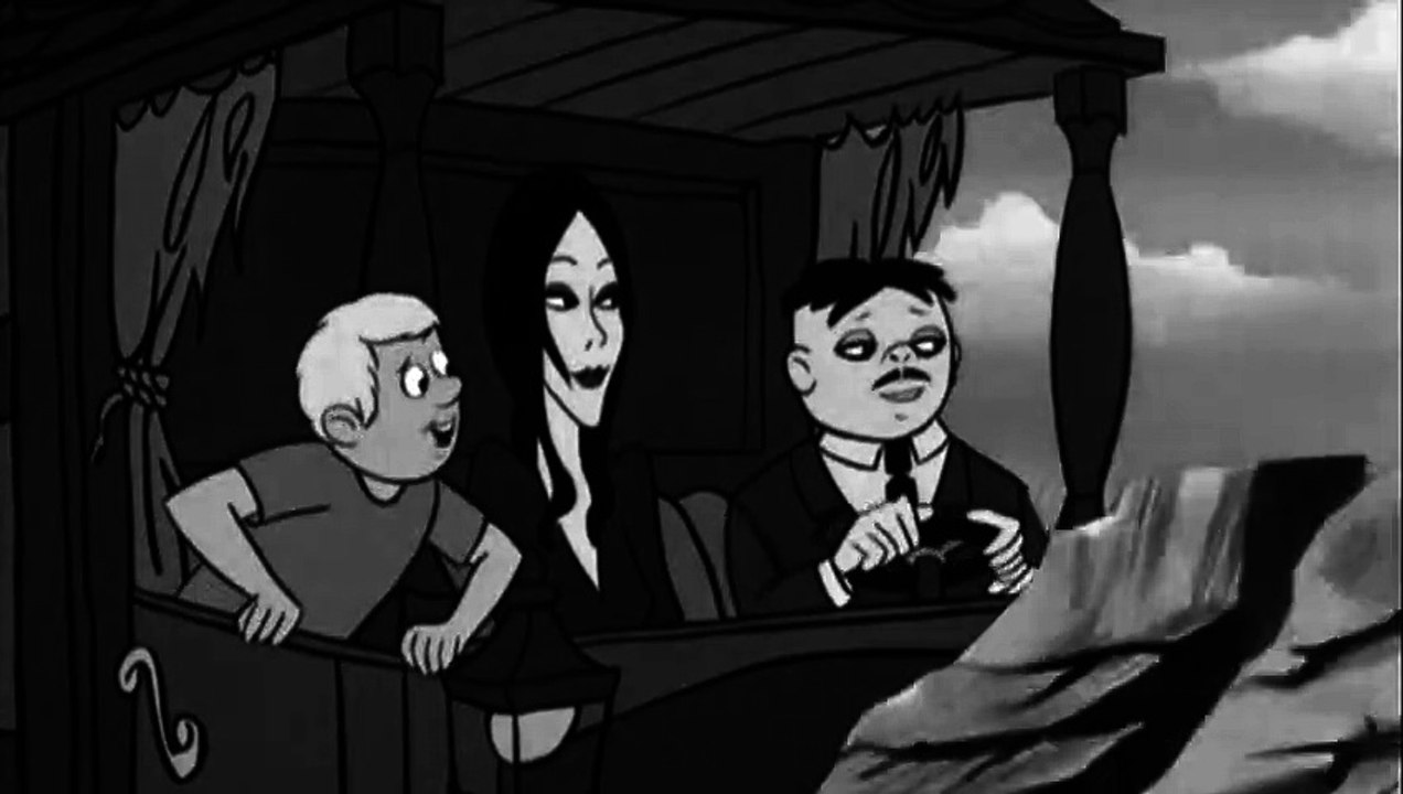 The Addams Family (1973) S1E10 - Ghost Town [In Black and White ...