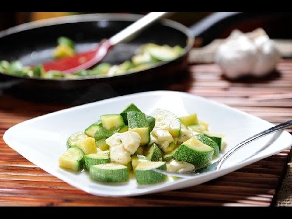 Calabacitas con queso panela - Receta fácil de preparar - Vídeo Dailymotion