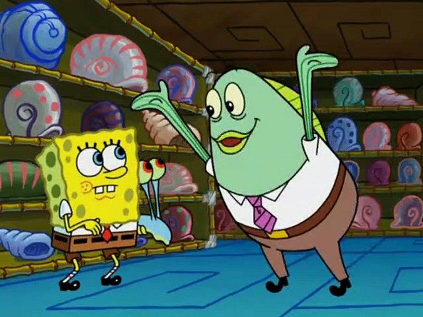 Spongebob Shell Geschokt