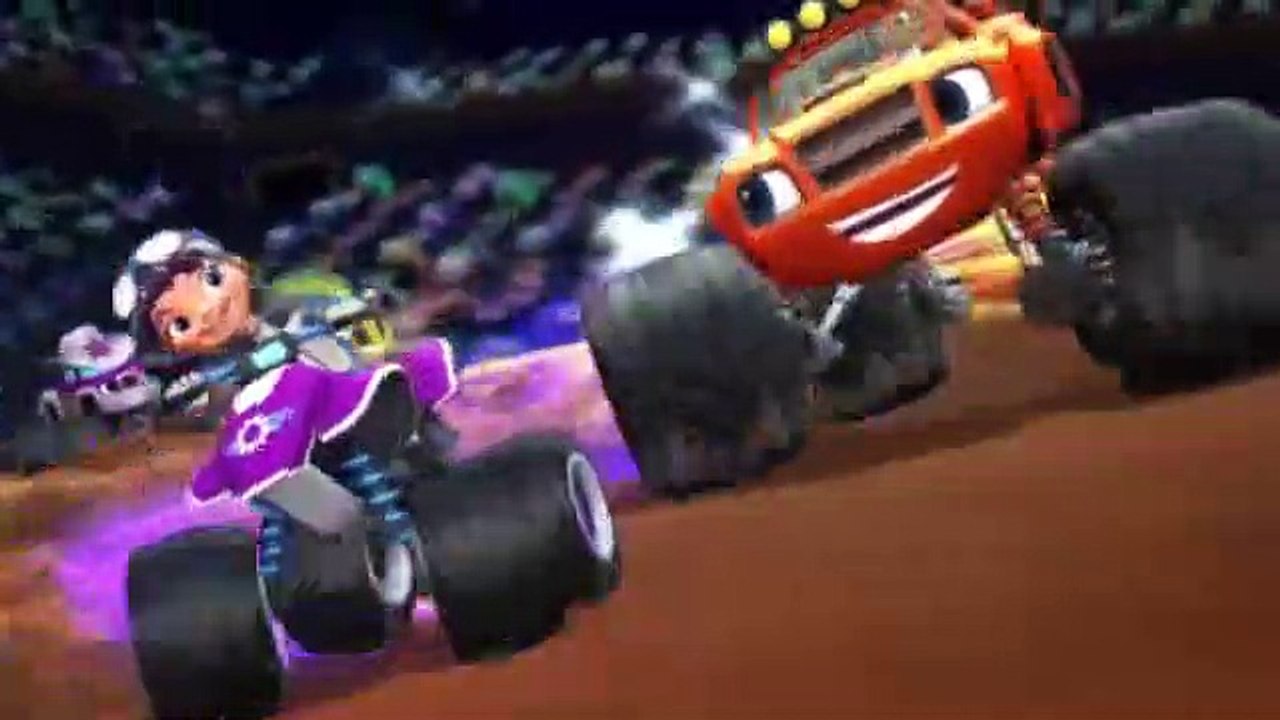 Blaze And The Monster Machines S01e17 Runaway Rocket Video Dailymotion