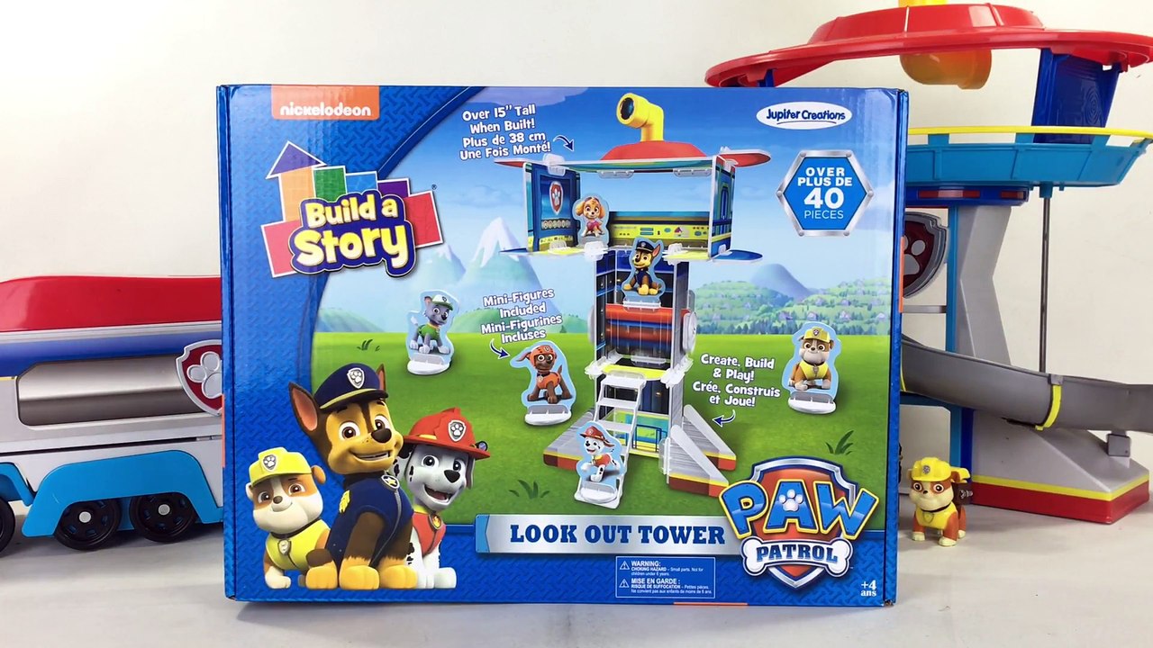 Paw Patrol Papercraft Lookout Tower : Build-a-Story from Jupiter ...