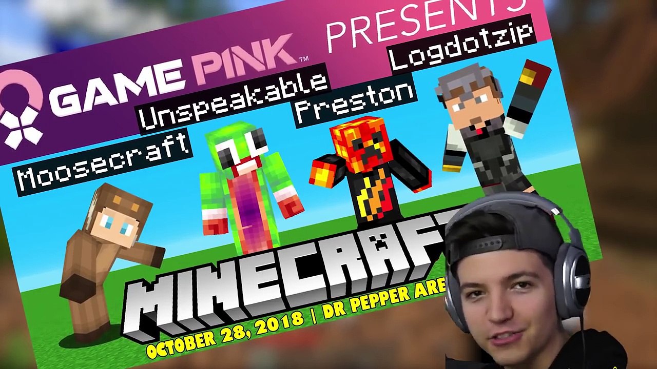 MINECRAFT 1v1v1v1 BED WARS BATTLE with Unspeakable! - Minecraft Mods ...