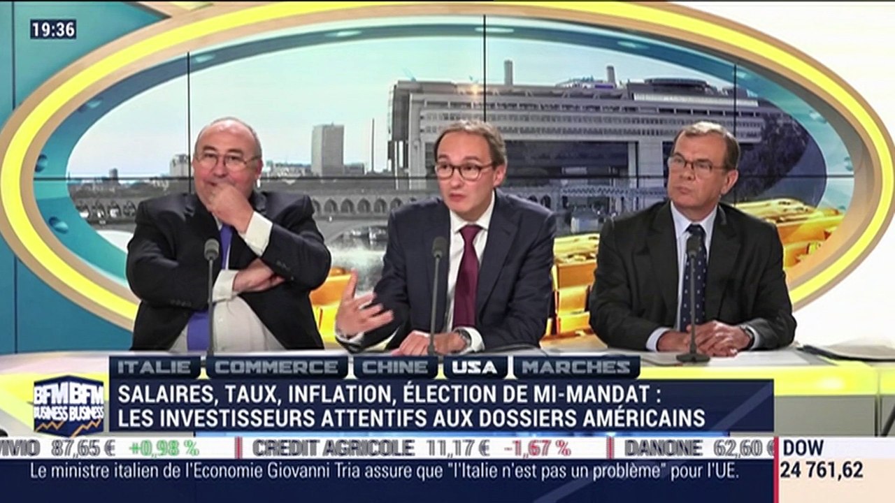 La semaine de Marc (2/2): salaires, taux inflation, élection de mi-mandat, les investisseurs ...