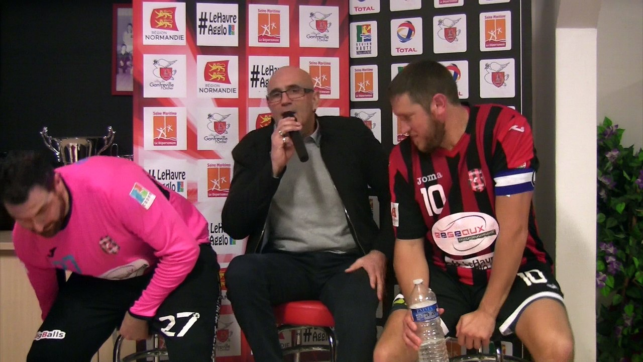 Interview d'après match de Damien Rouault et Mathieu Marcisz - Vidéo ...