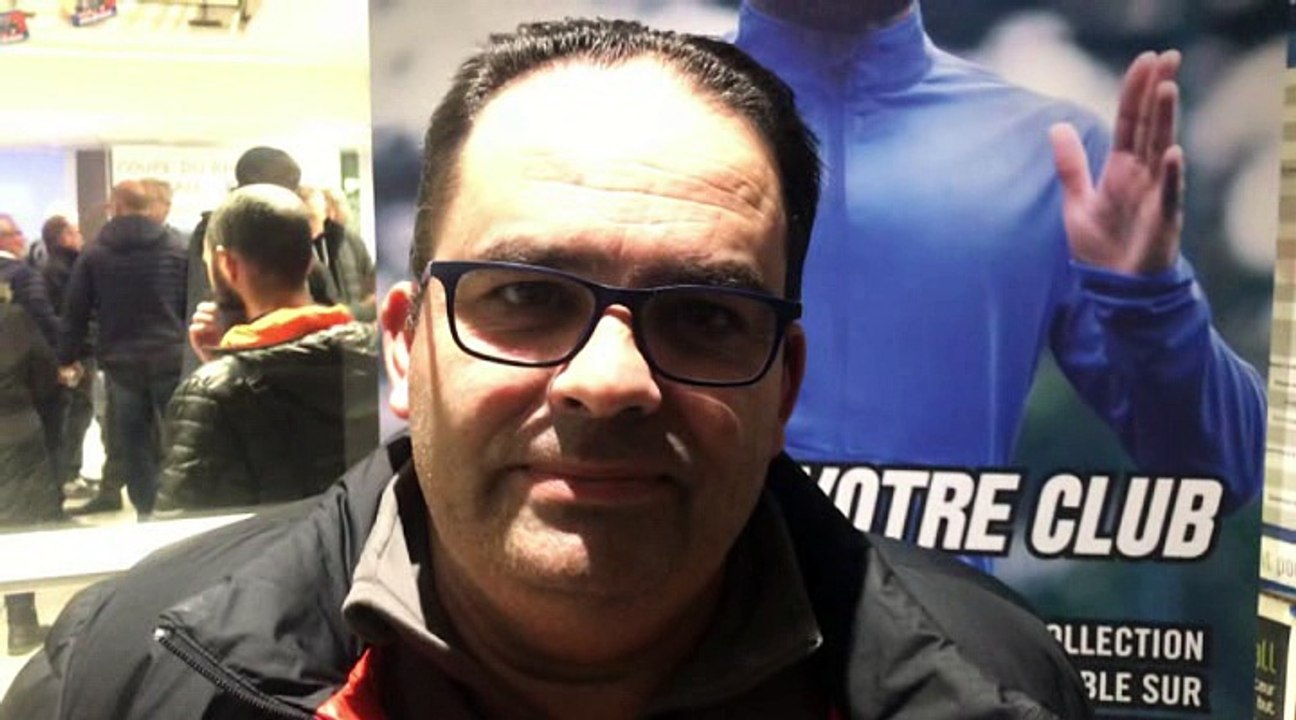 Coupe du Rhône - Christophe ALVAREZ (SO Pont de Cheruy) réagit après le ...