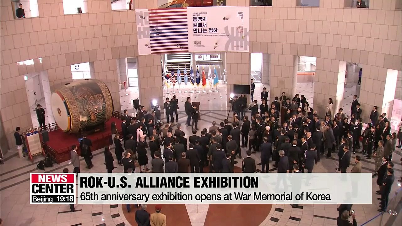 Exhibition commemorates 65th anniversary of ROK-U.S. alliance - video ...
