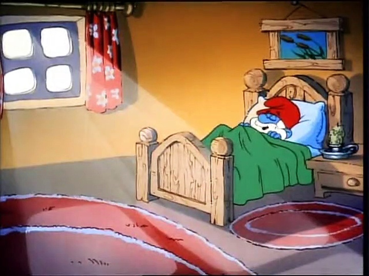 Papa Smurf Sleeping