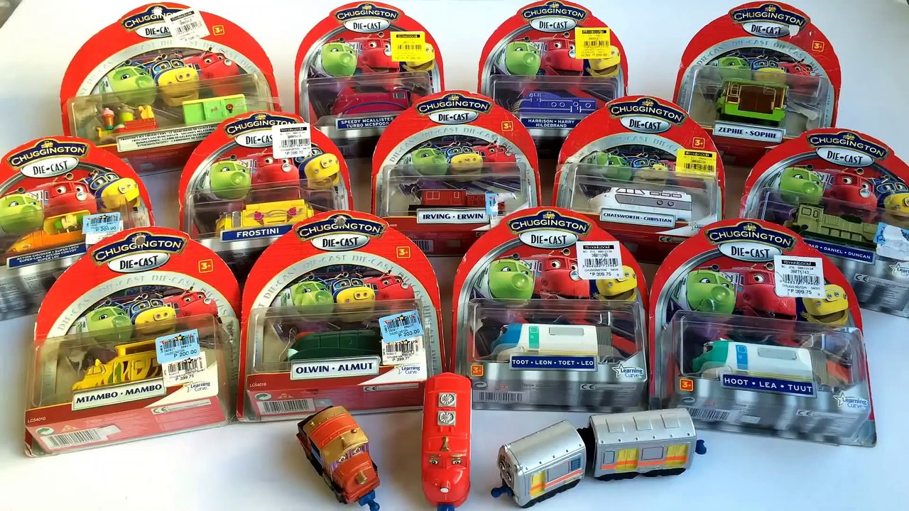 19 Chuggington Die Cast Stacktrack Wilson Koko Brewster Action Chugger ...
