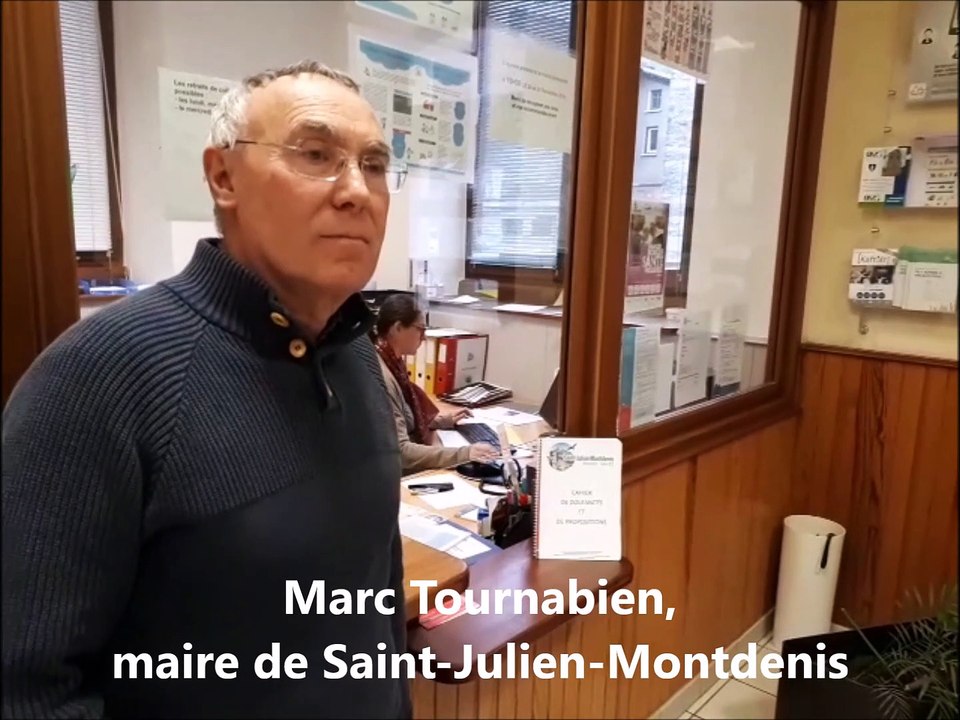 Gilets jaunes : l'initiative du maire de Saint-Julien-Montdenis - Vidéo Dailymotion