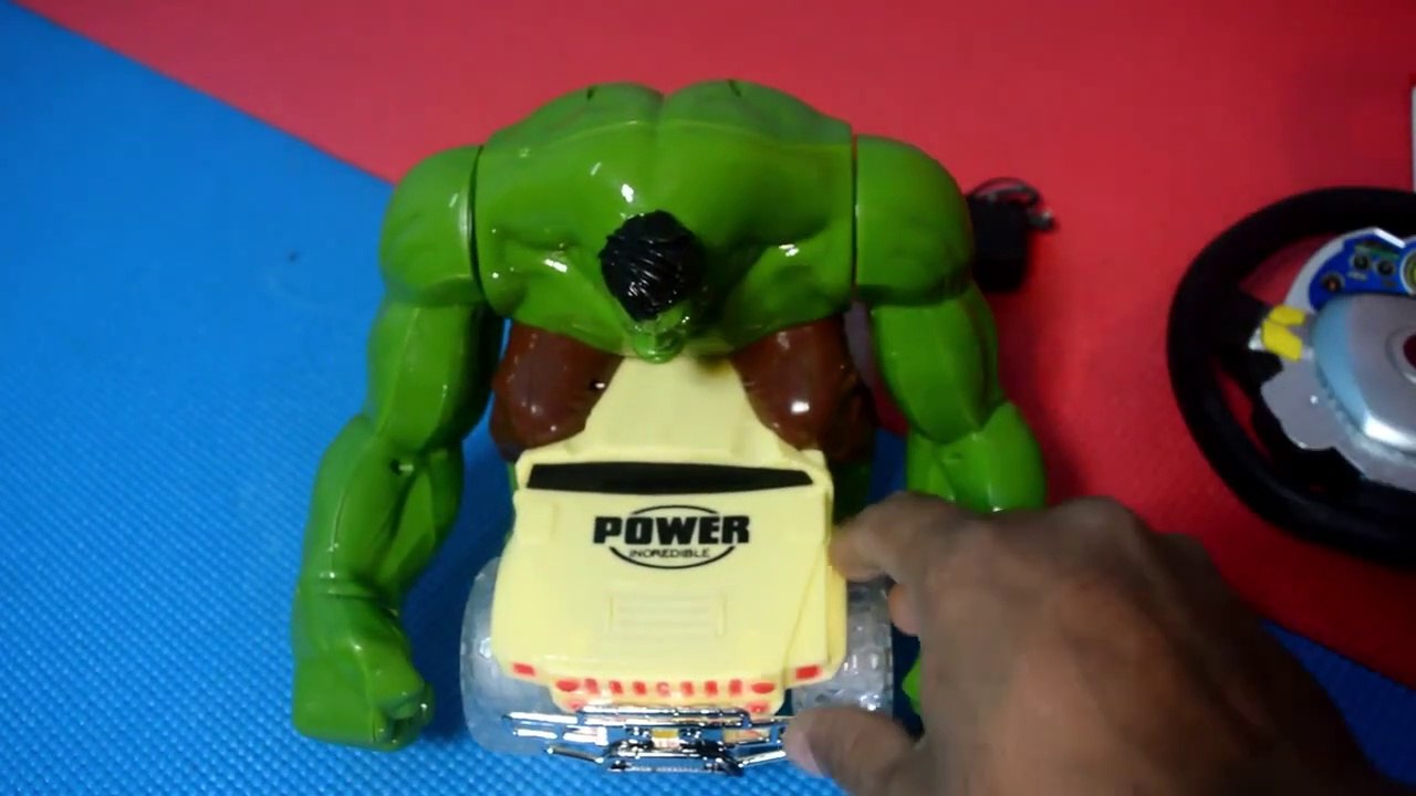 Super Hero Toys: The HULK! Hulk Smash Remote Control Car Review - video ...