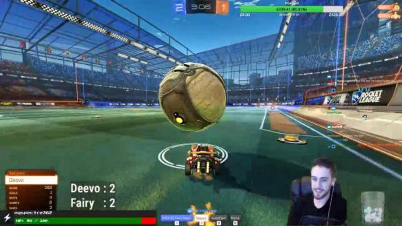 Deevo pulls the throttle back to turn an air dribble into something of ...