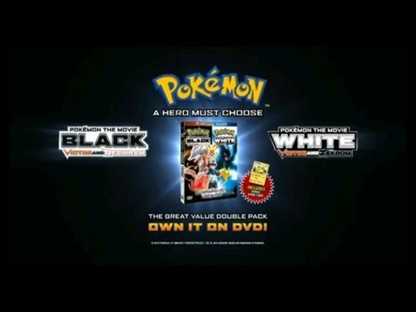 Pokemon The Movie Black Victini And Reshiram Dvd