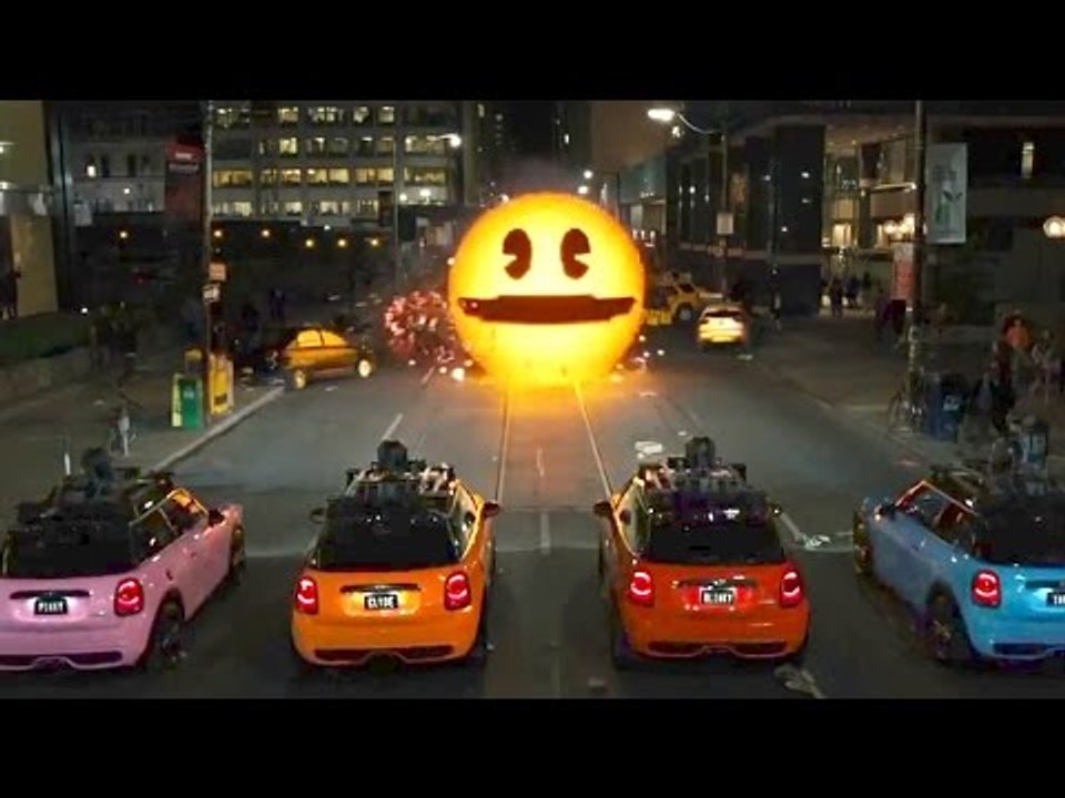 "Meet Pac Man" - PIXELS Movie Clip - video Dailymotion