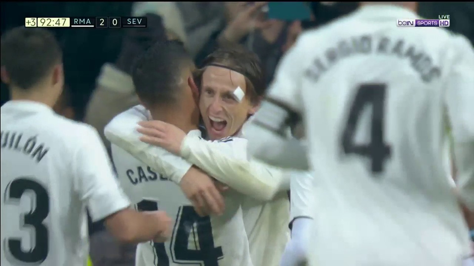 Real Madrid 2-0 Sevilla: Luka Modric Seals Vic | beIN SPORTS