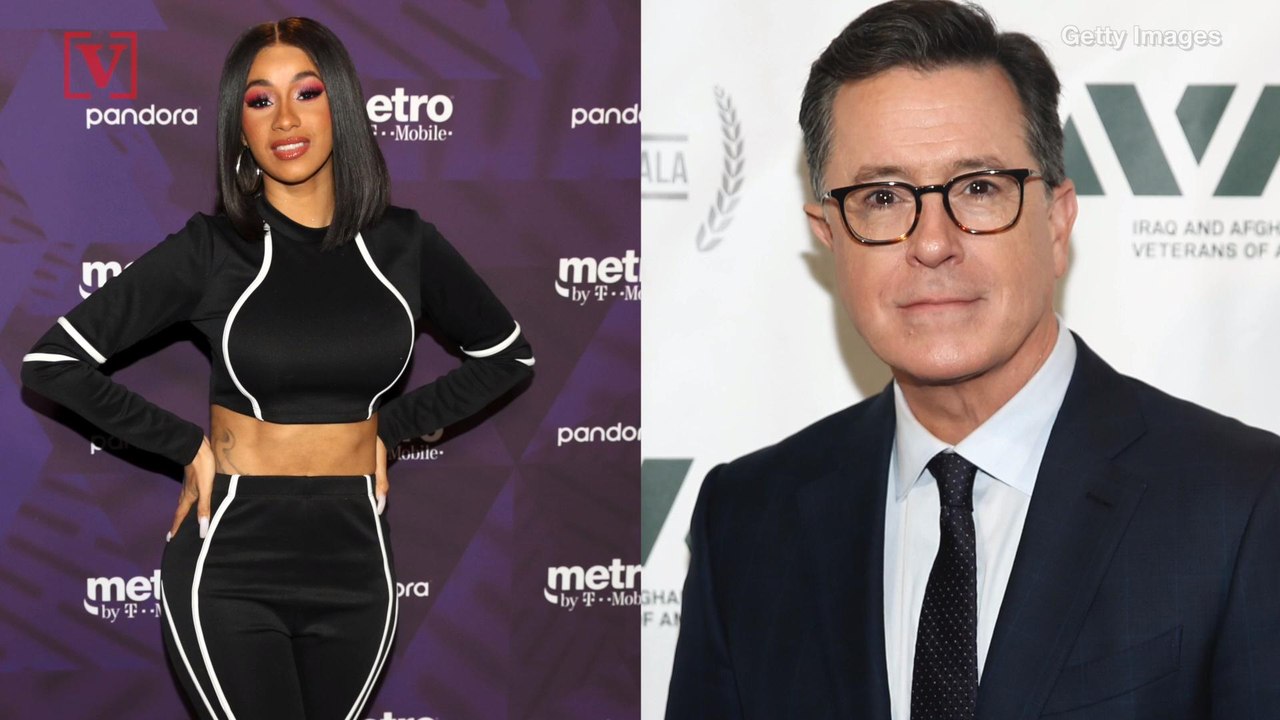 Stephen Colbert Starts Petition For Cardi B to Give State Of The Union ...