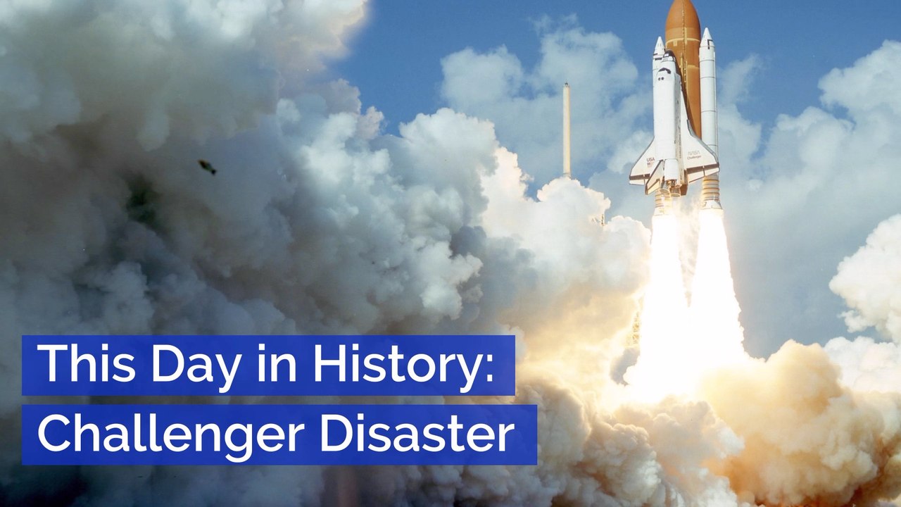 Challenger Disaster On This Day In History - video Dailymotion
